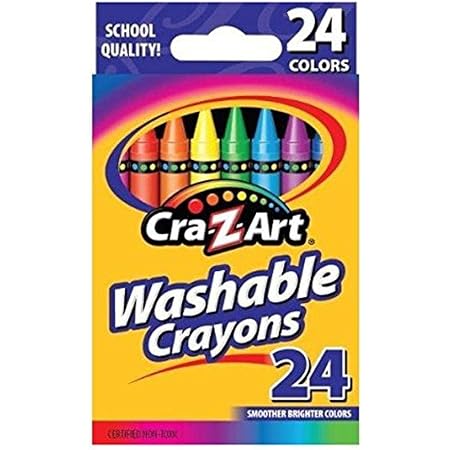 Amazon.com: Cra-Z-Art Mini Twist Up Crayons, 20 Count (10253): Office ...