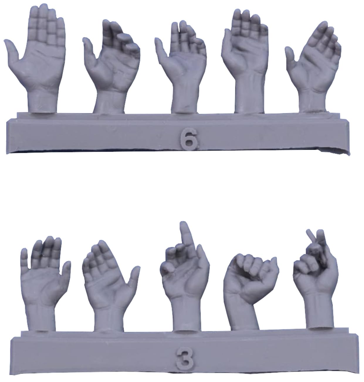 Amazon.com: Royal Model RM962 1/16 Universal Hand Assortment Set, No. 1 ...