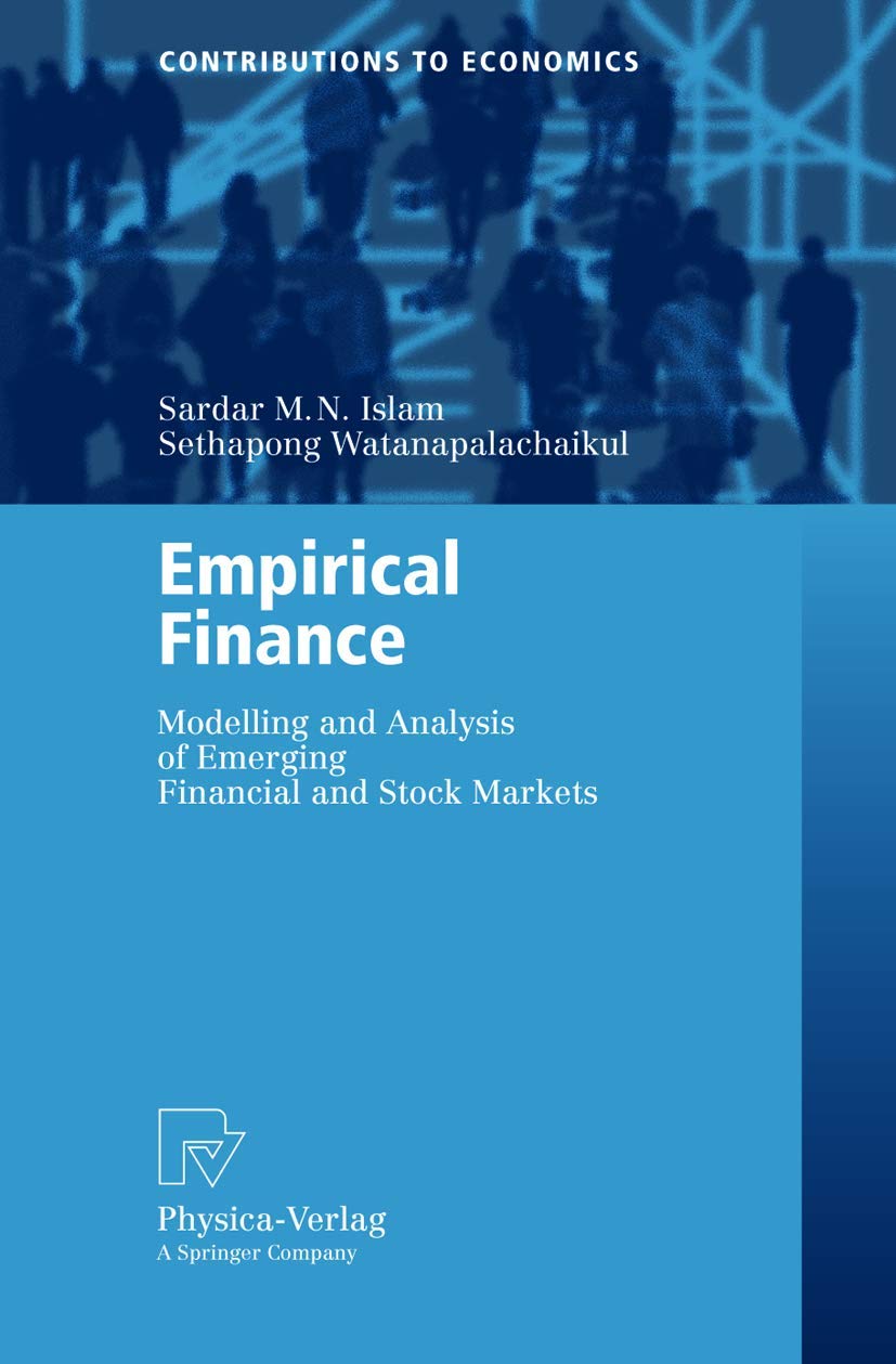 Empirical Finance: Modelling and Analysis of Emerging Financial and ...
