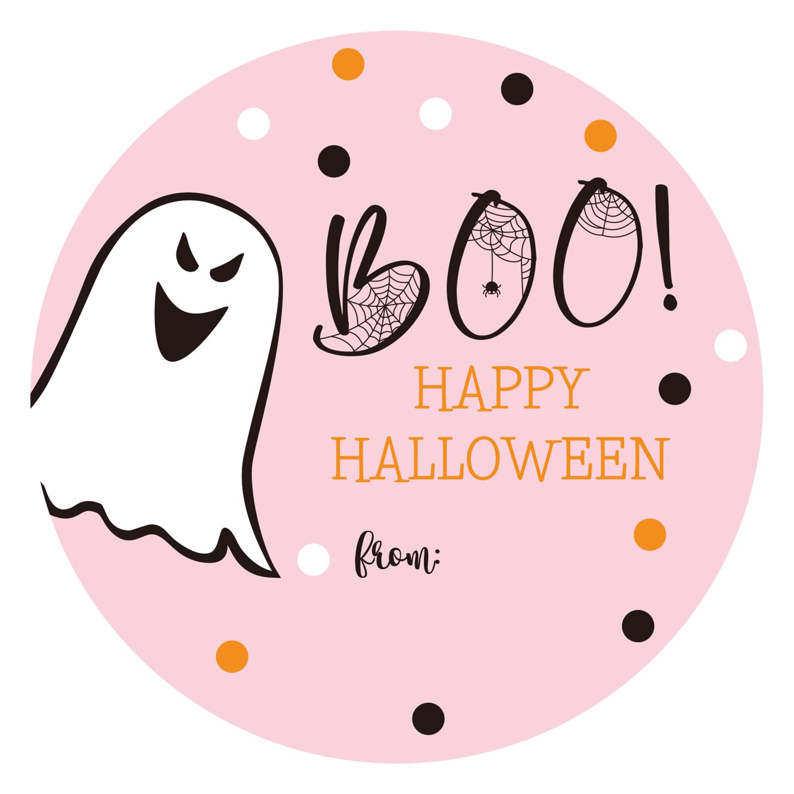 Amazon.com: G2PLUS Happy Halloween Stickers, 60PCS Halloween Boo Gift ...