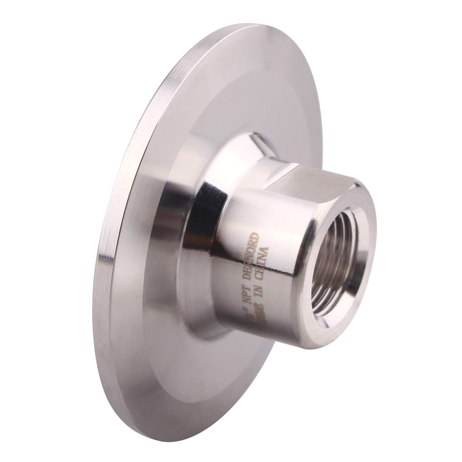 Snapklik.com : DERNORD Sanitary 2 Inch Tri Clamp To 3/8 Inch NPT Female ...