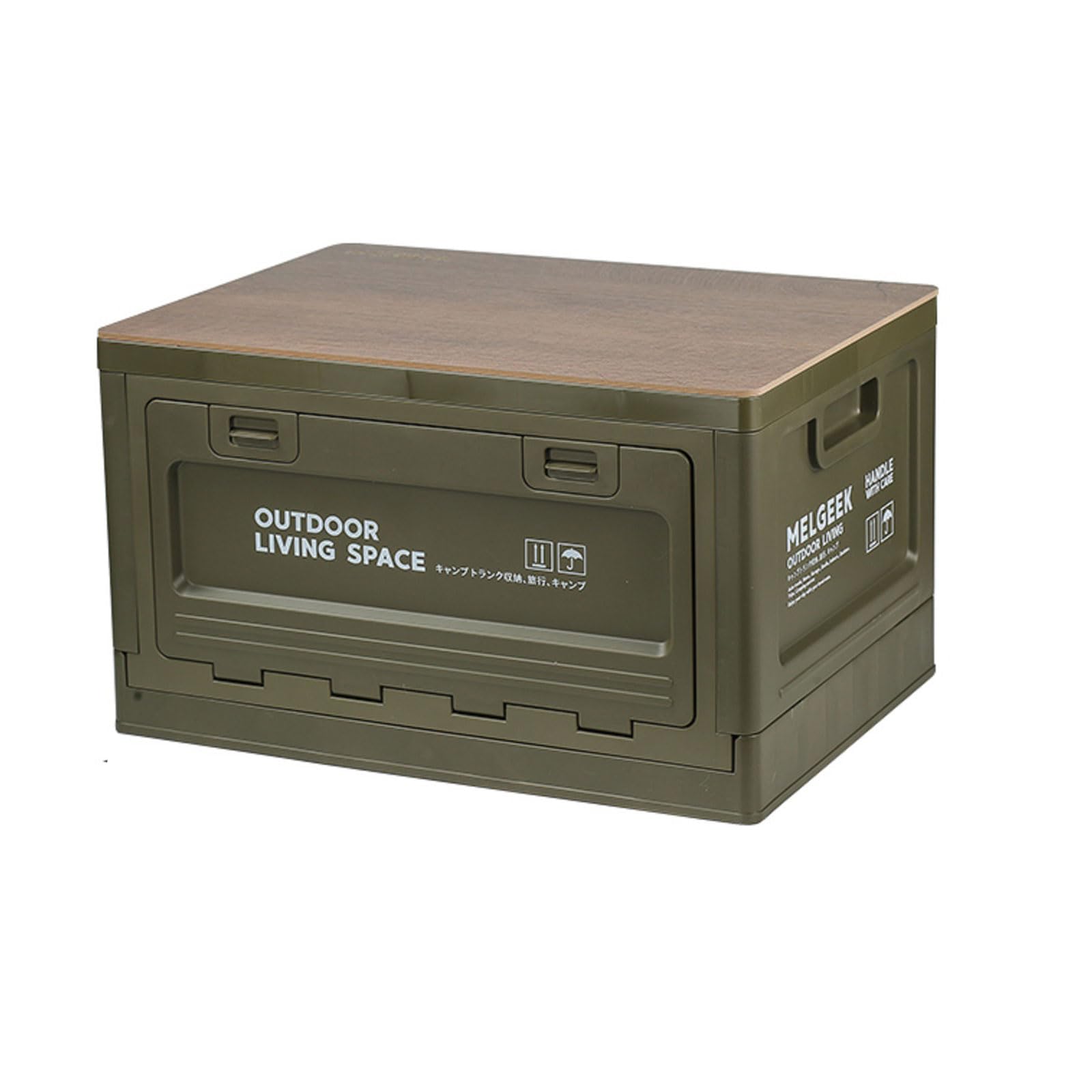 Amazon.com - OCTOXEQA Camping Storage Box, 53Qt Folding Storage Box ...