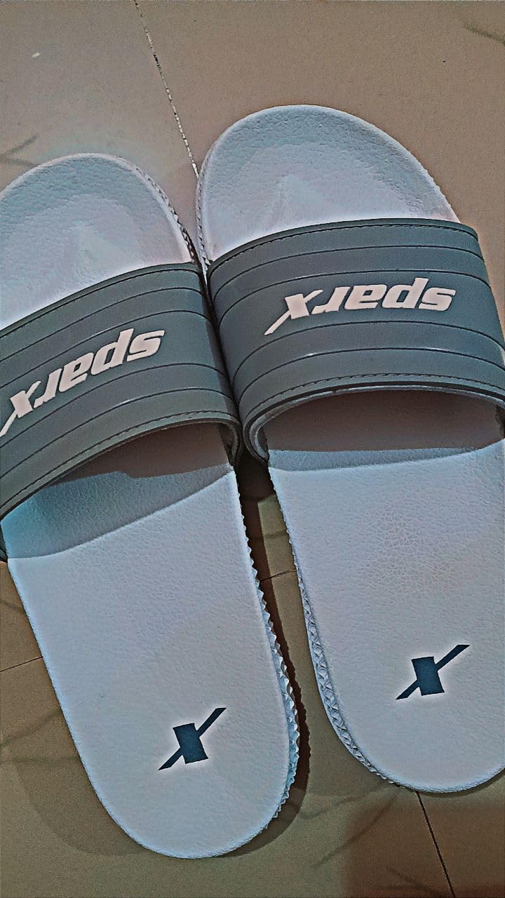 Buy Sparx mens SF0102G Blackred Slide Sandal - 6 UK (SF0102GBKRD0006 ...