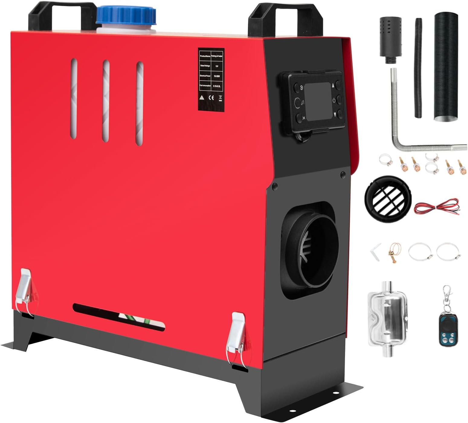 Amazon.com: Erweater 12V Diesel Heater All in One 8KW, Diesel Air ...
