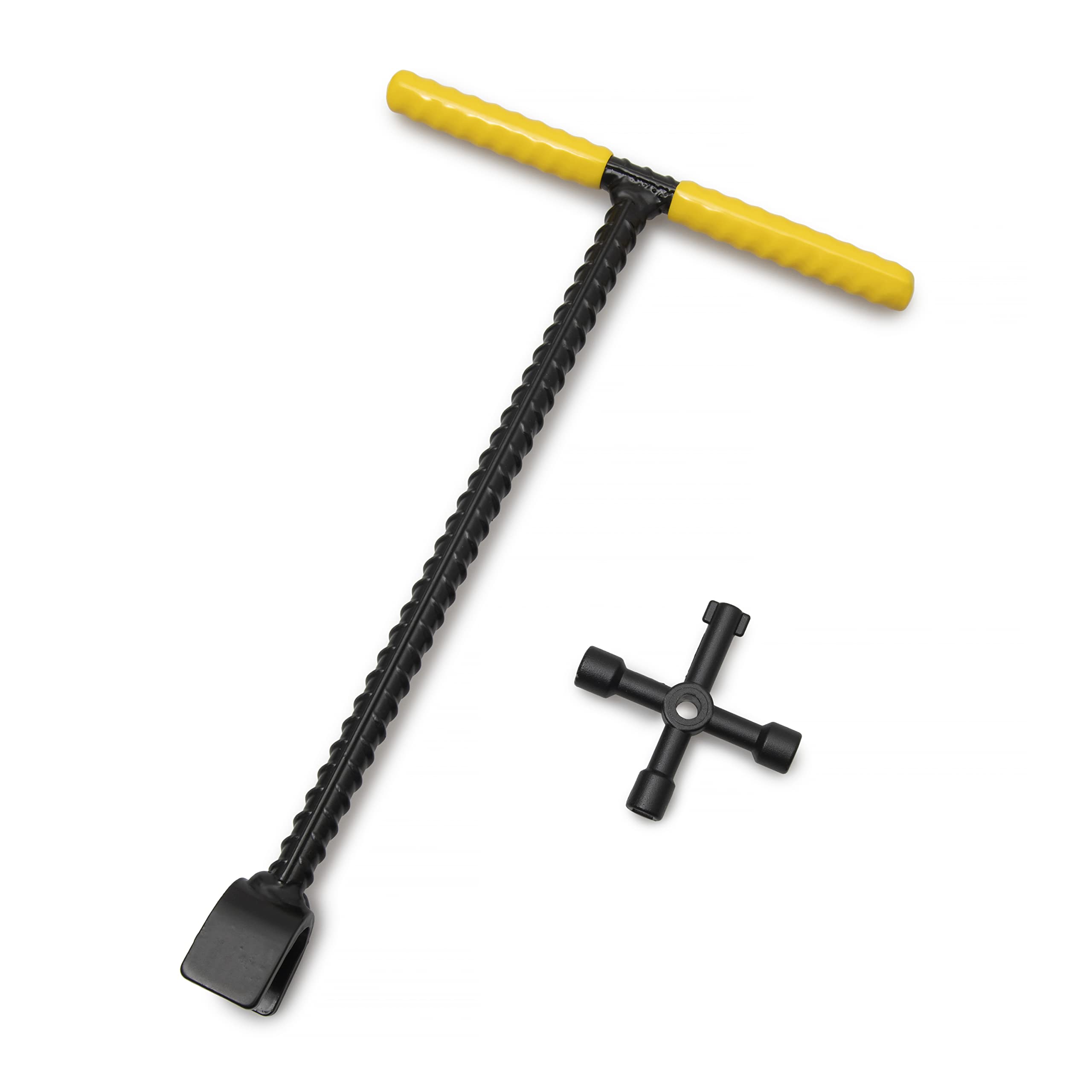 Buy 12" Water Meter Key Shutoff Key - Enforced Steel T-Handle for Water ...