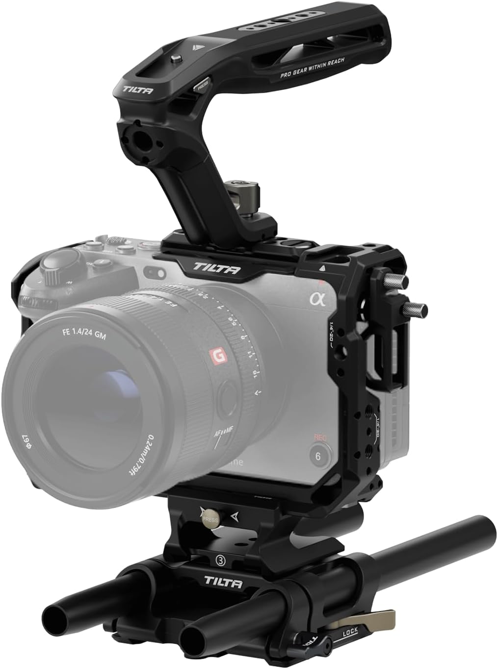 SIRUI FX3 / FX30 Kit Jaula para Cámara con Top Handle, con Cable Clamp ...