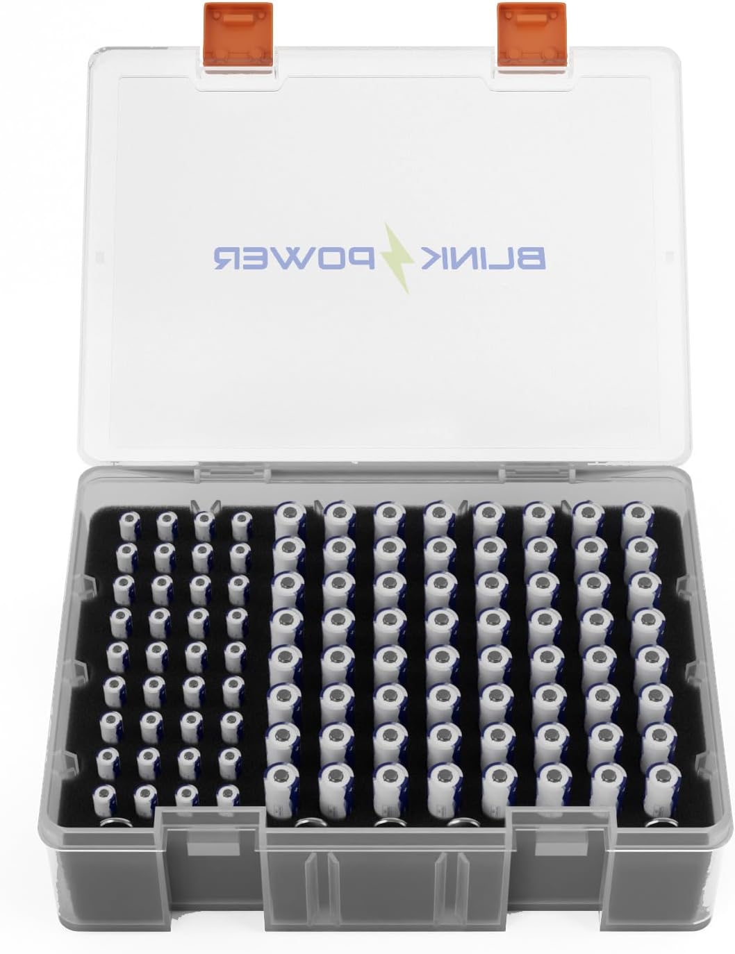 Amazon.com: GlossyEnd Set of 4 - Two AA and Two AAA Battery Storage Box ...