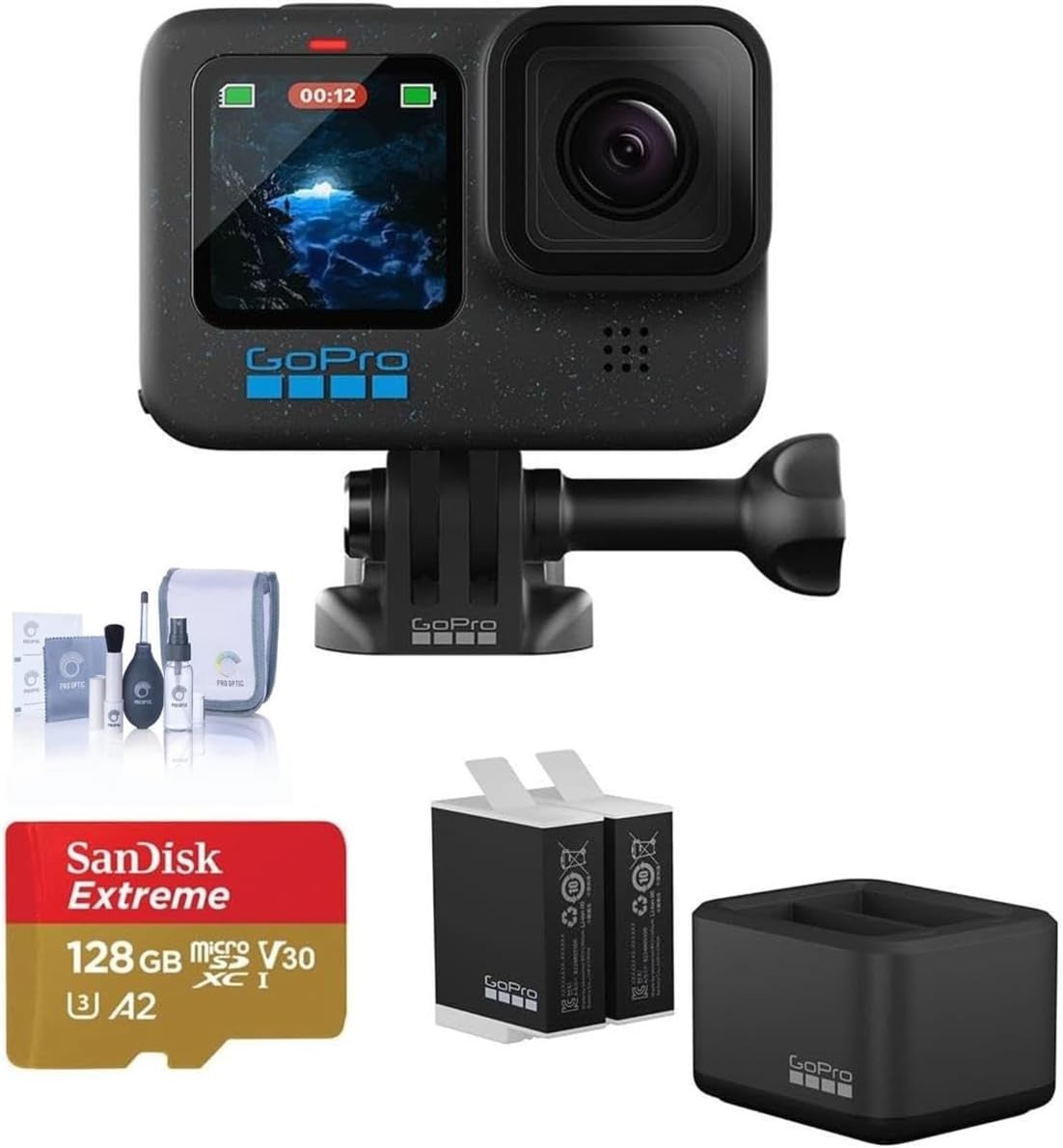 Amazon.com : GoPro HERO13 Black Accessory Bundle - Includes The Handler ...