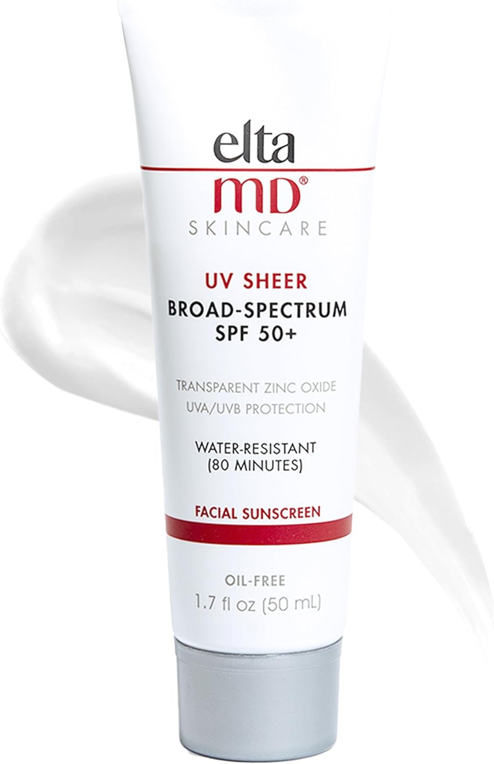 Elta® UV Sunscreen Face Cream Travel Size Broad Spectrum SPF 50+ Water ...
