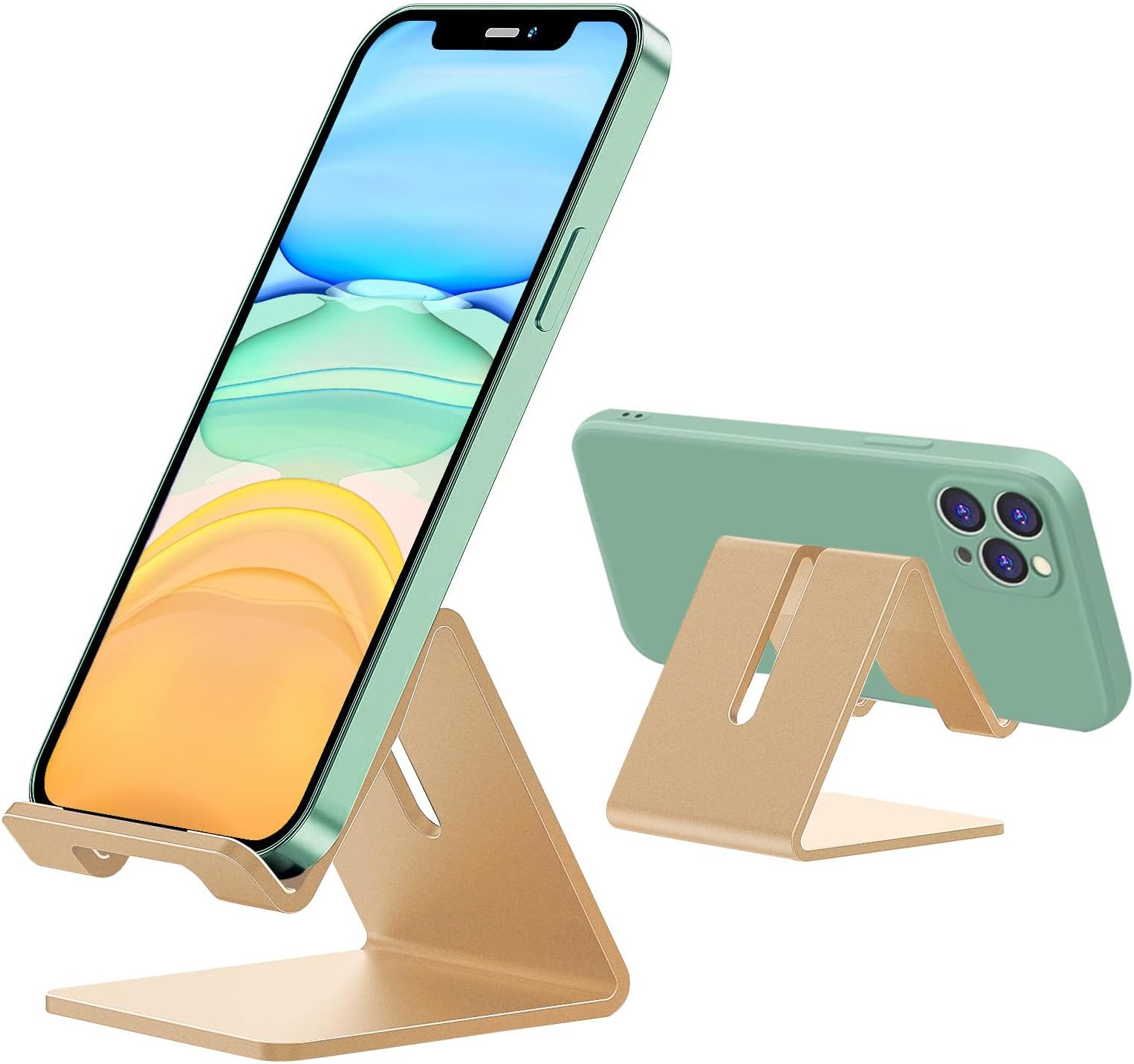 Amazon.com: Phone Stand,Desk Phone holder for Office, Home, Bed, School ...