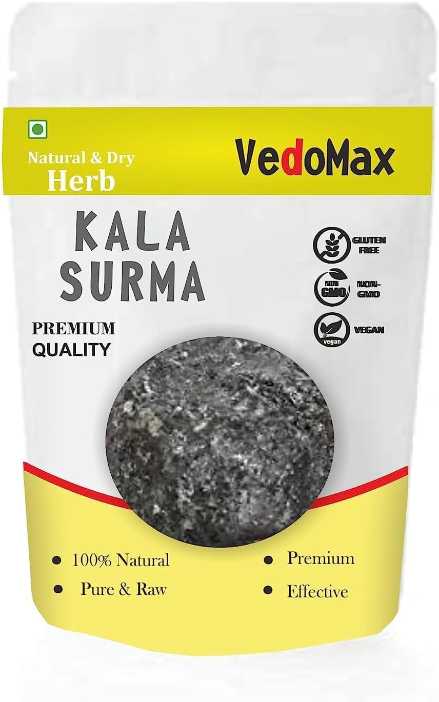 Amazon.com : BMED VNZ Black Surma | Kala Surma | Black Surma Stone ...
