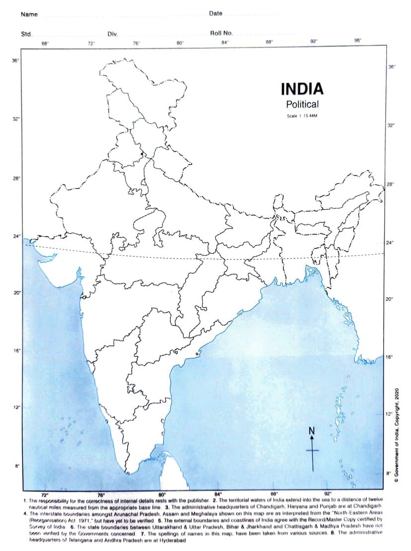 Buy Big Outline Of India Political Practice Of India Set Of 100 S