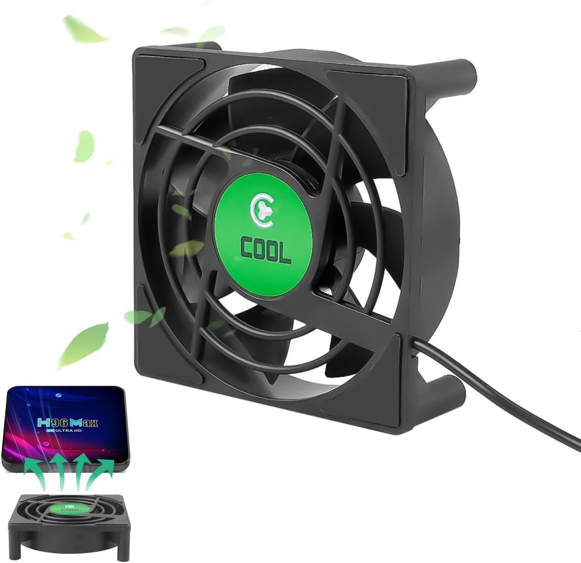 Verilux CPU Cooling Fan with Heatsink, 3.3 Inches CPU Fan 5V USB Power ...