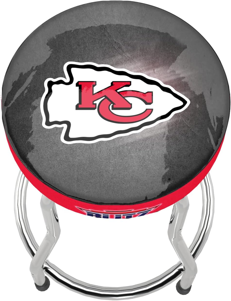 Amazon.com: Arcade1UP Adjustable Licensed NFL Blitz Pub Stool (Kansas ...
