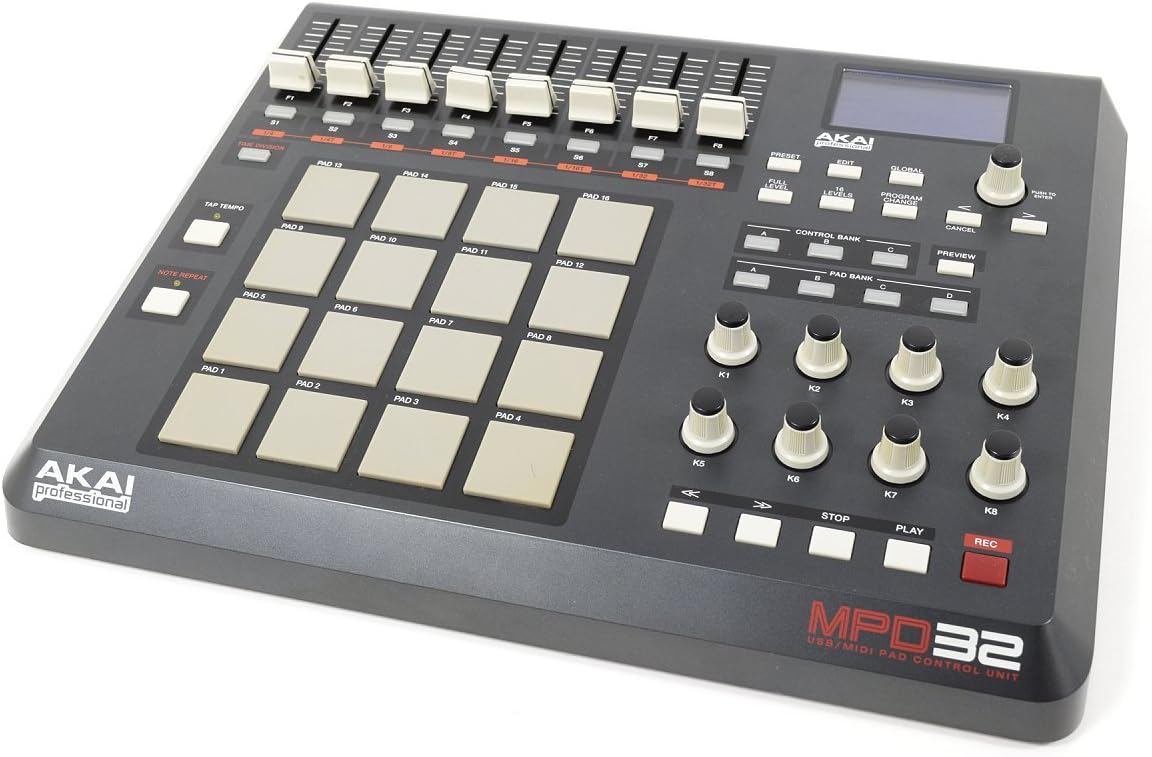 Amazon | Akai Professional MIDIパッドコントローラ MPD32 | MIDIコントローラー | 楽器・音響機器