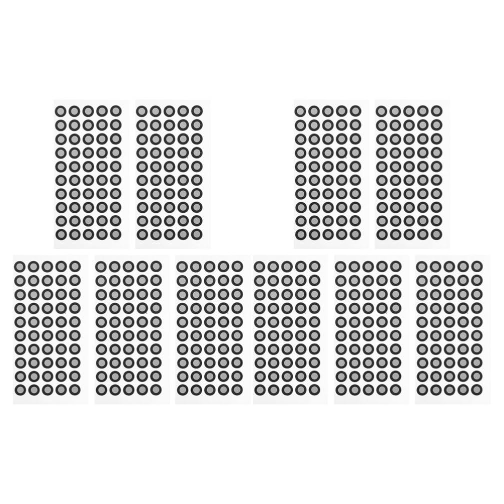 JECOMPRIS 10 Pack 3D Scanner Reflective Markers 6mm Fine Line Dots for ...