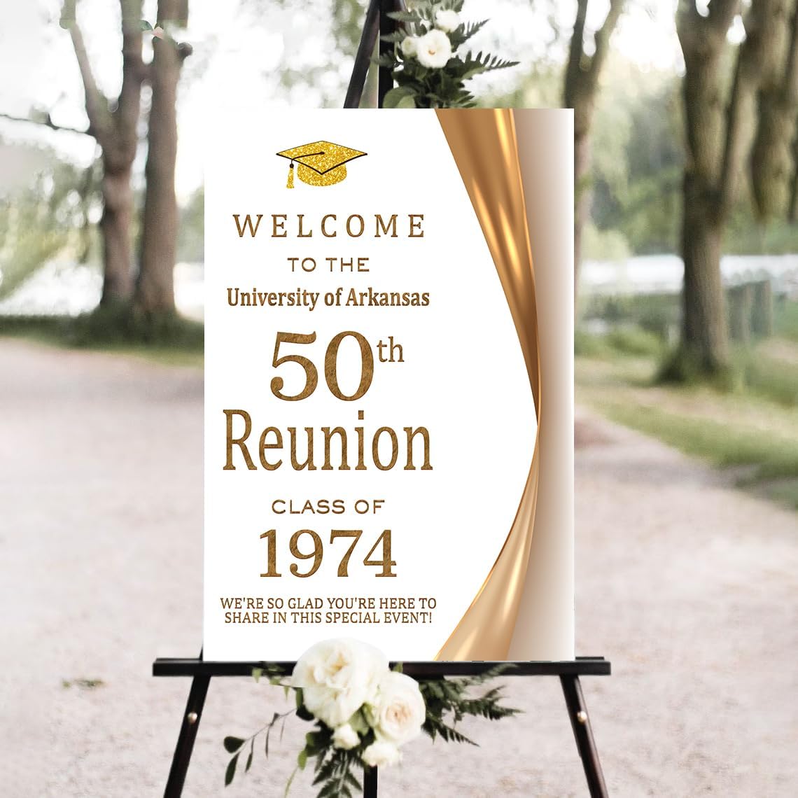 Amazon.com : KOLSTRAW Personalized Class Reunion Welcome Sign, Class Reunion Sign, Welcome Class ...