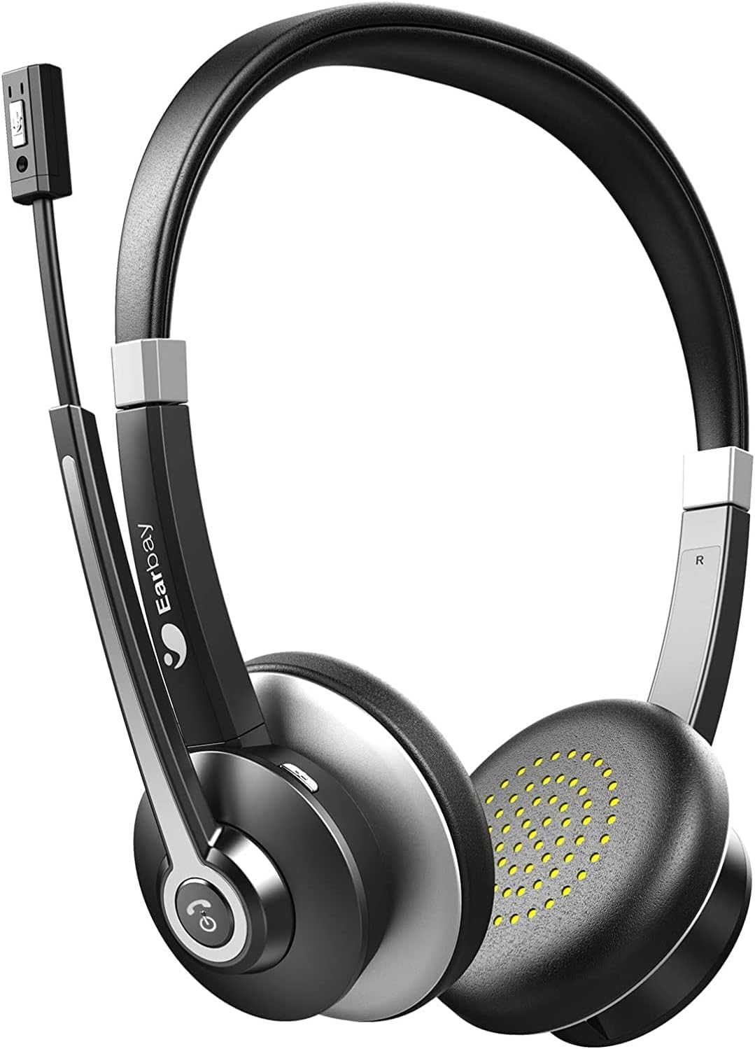 Amazon.com: Earbay Bluetooth Headset, Wireless Headset with Microphone ...