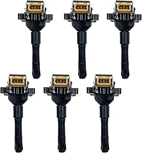 N51WSTAR 4 Holes Ignition Coil Packs Set Of 6 Compatible With BMW 318 ...