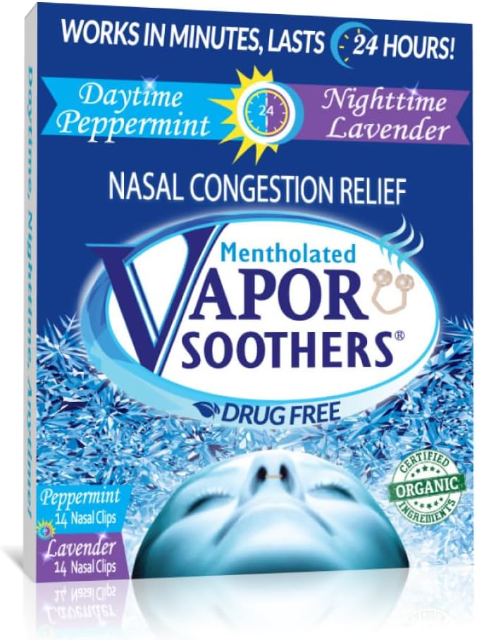 Amazon.com: Mentholated Nasal Dilators for Breathing, Congestion, and ...