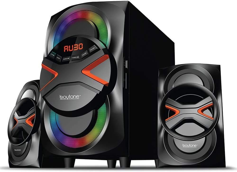 Amazon.com: Supersonic SC-1126BT 2.1 BLUETOOTH MULTI MEDIA SPEAKER ...