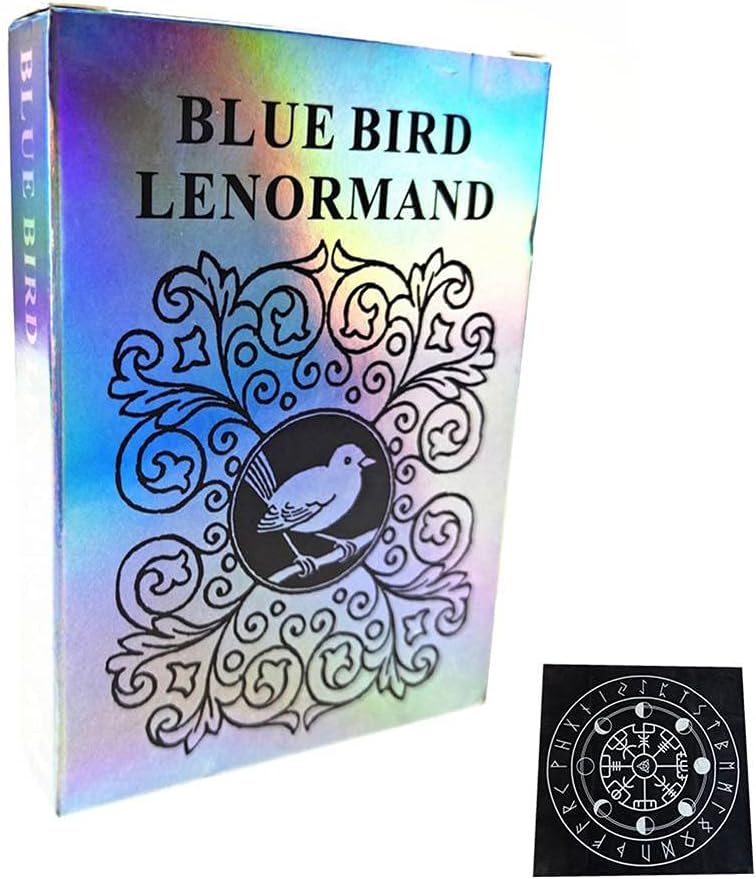 Amazon.com: Blue Bird Lenormand Oracle Cards,Style C,Tarot Deck : Toys ...