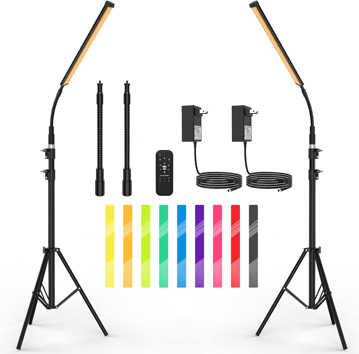 Amazon.com : Led Photography Lighting Stick Kit-Led Video Light with 28 ...