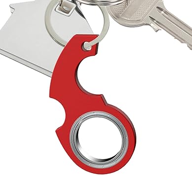 Keychain Spinner | Keys Spinner Keychain Fidget Toy - Portable Keychain ...