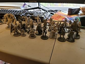 Amazon.com: 50 Unique Miniatures Fantasy Tabletop RPG Figures for ...