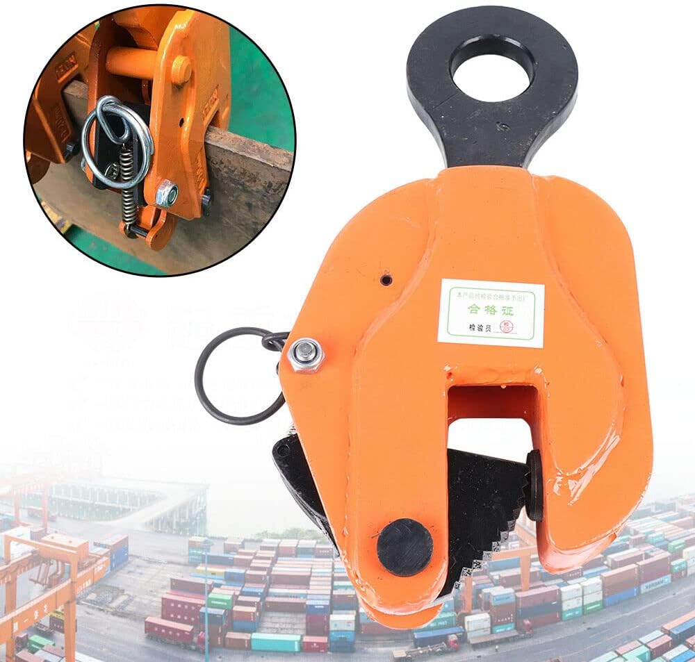 Amazon.com: 3 Tons/6614lbs Industrial Steel Plate Lifting Clamp ...