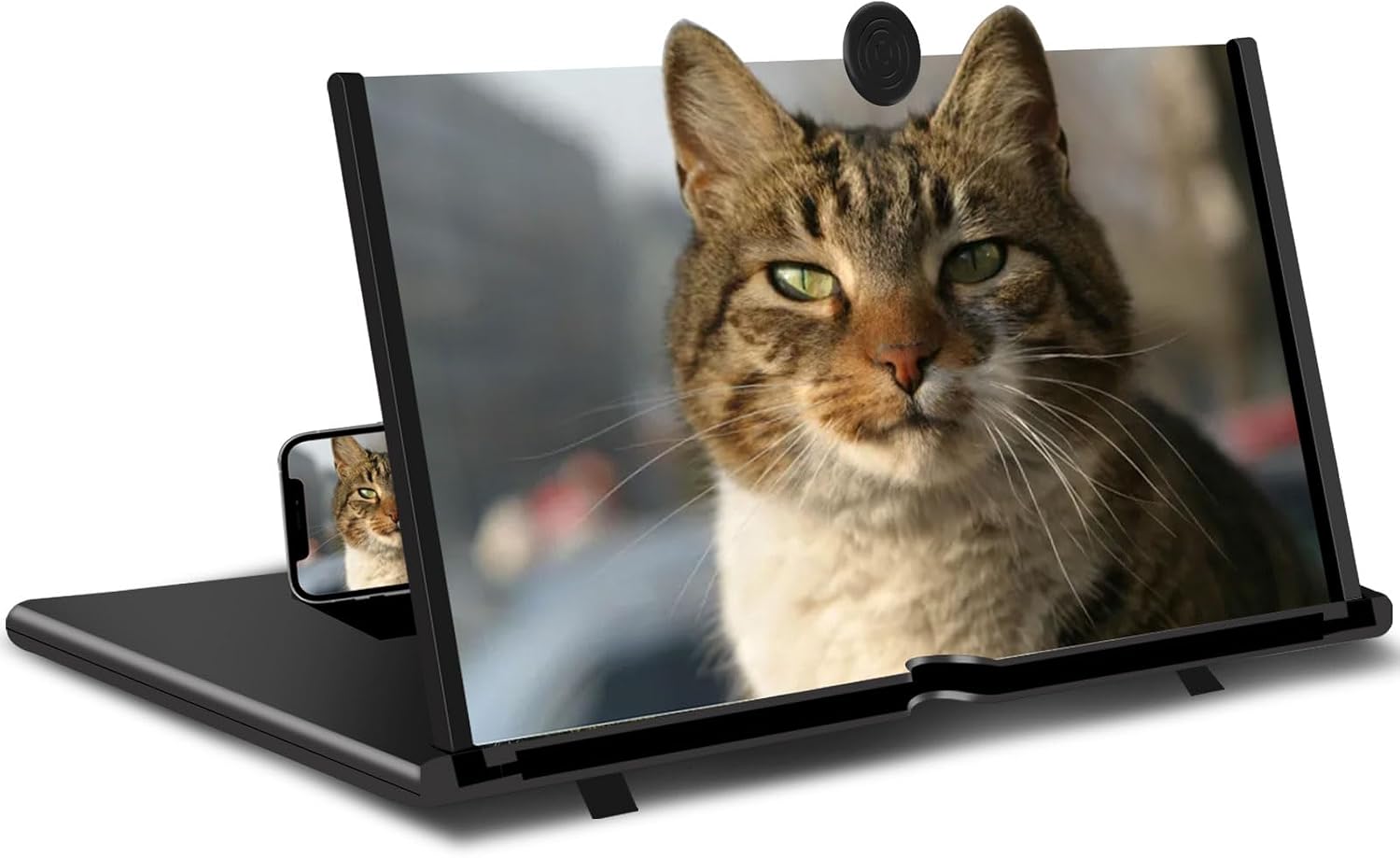 Amazon.com: KDNRHE 18'' Screen Magnifier for Cell Phone, HD Mobile ...