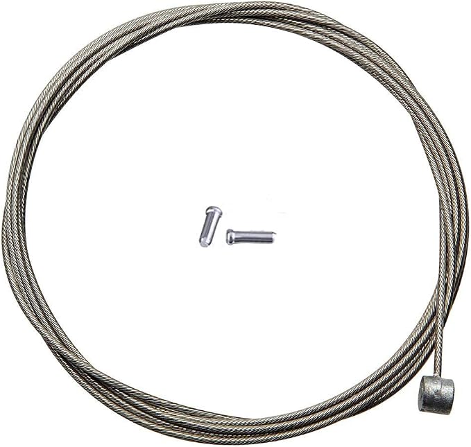 Amazon.com : HARDK Replaceable Brake Cable - and Silver Alloy Cable Cap ...
