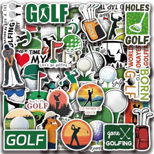 Amazon.com: 50Pcs Graffiti Golf Stickers, Waterproof Vinyl Stickers for ...
