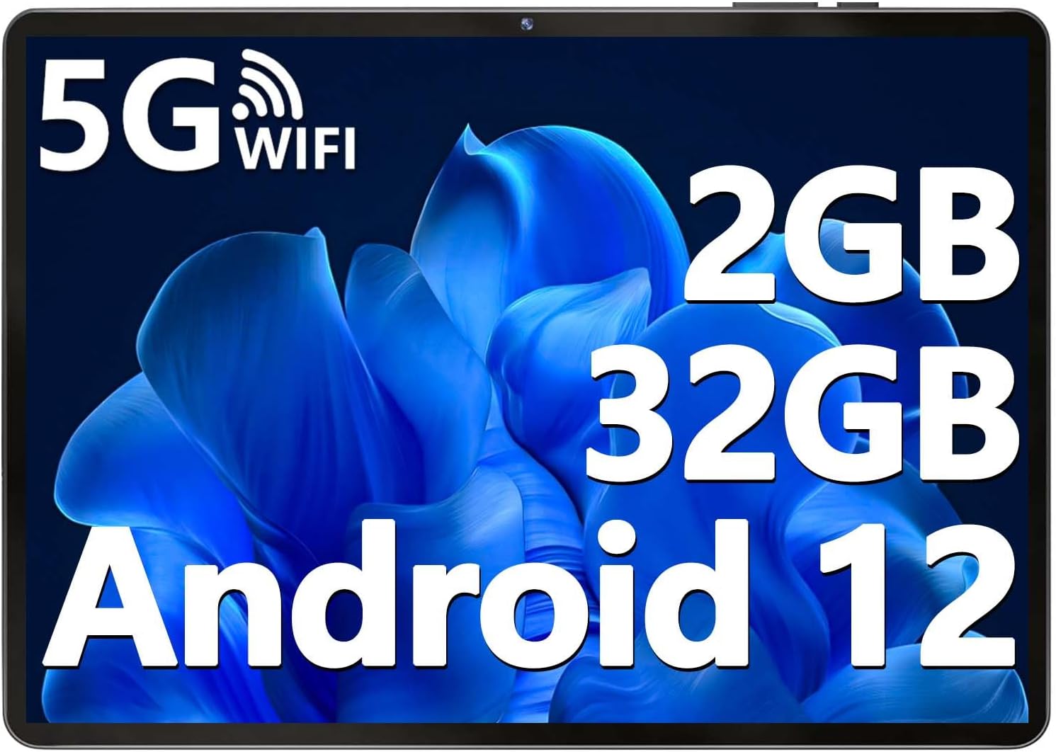 SGIN 10 inch Android 12 Tablet with 1.6GHz Quad-Core Processo, IPS HD ...