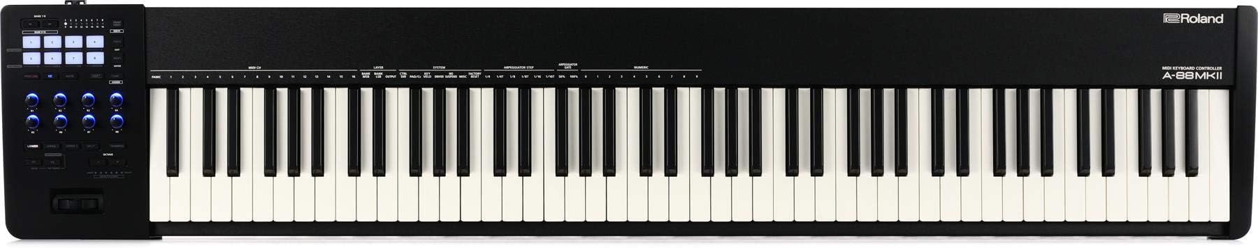 Roland A-88 MKII 88-Key MIDI Keyboard Controller : Amazon.ca: Musical ...