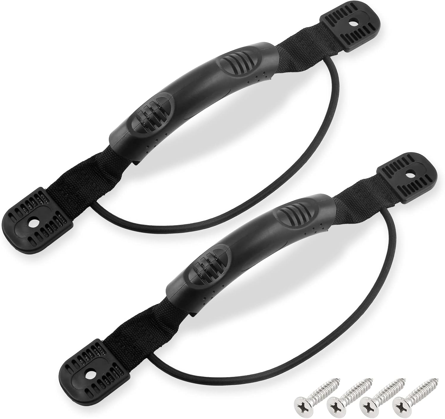 Amazon.com : Auvotuis 2Pcs Black Kayak Handles Boat Grab Handle, Side ...