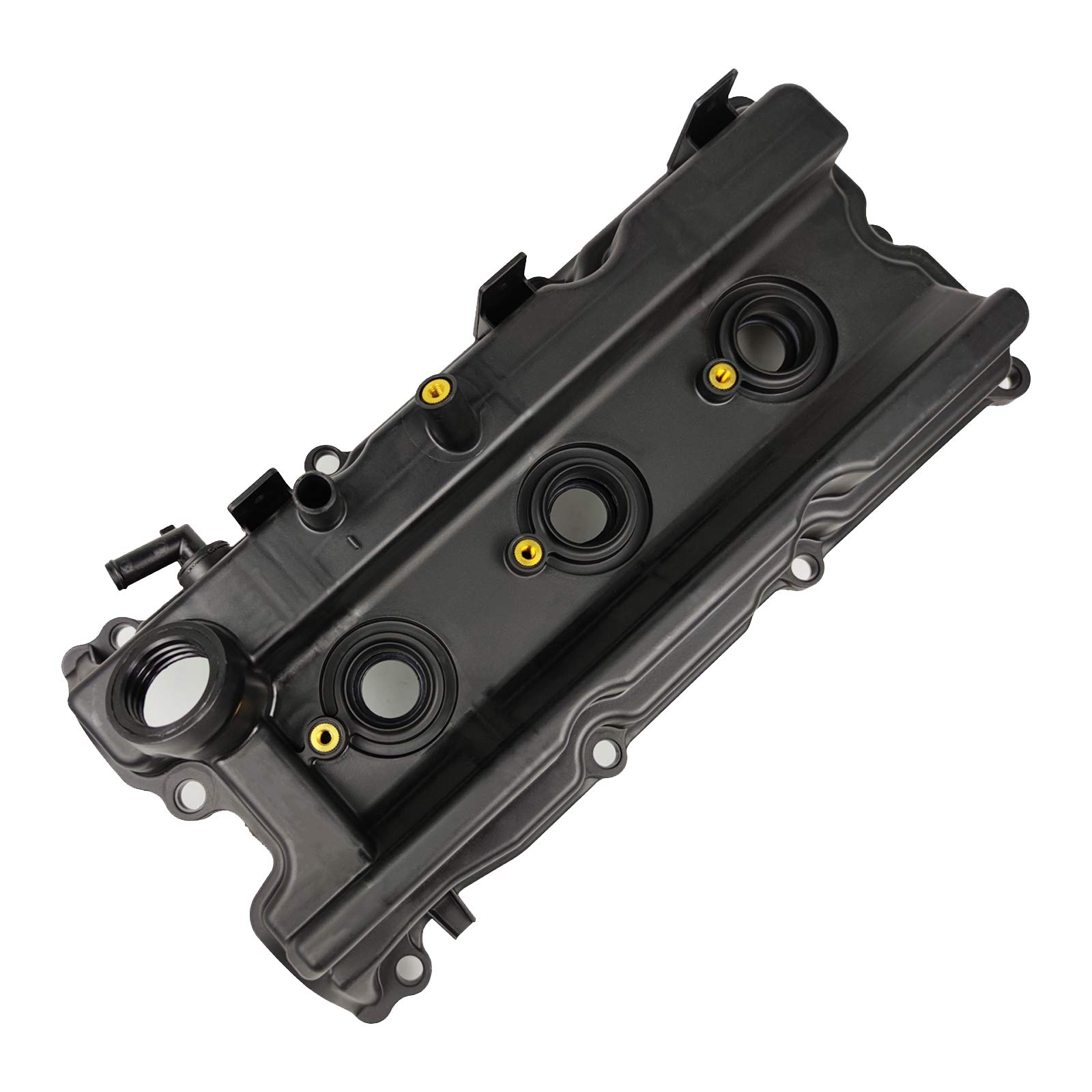 MITZONE Pair Valve Covers With Gaskets Bolts Oil Filter Cap Compatible ...