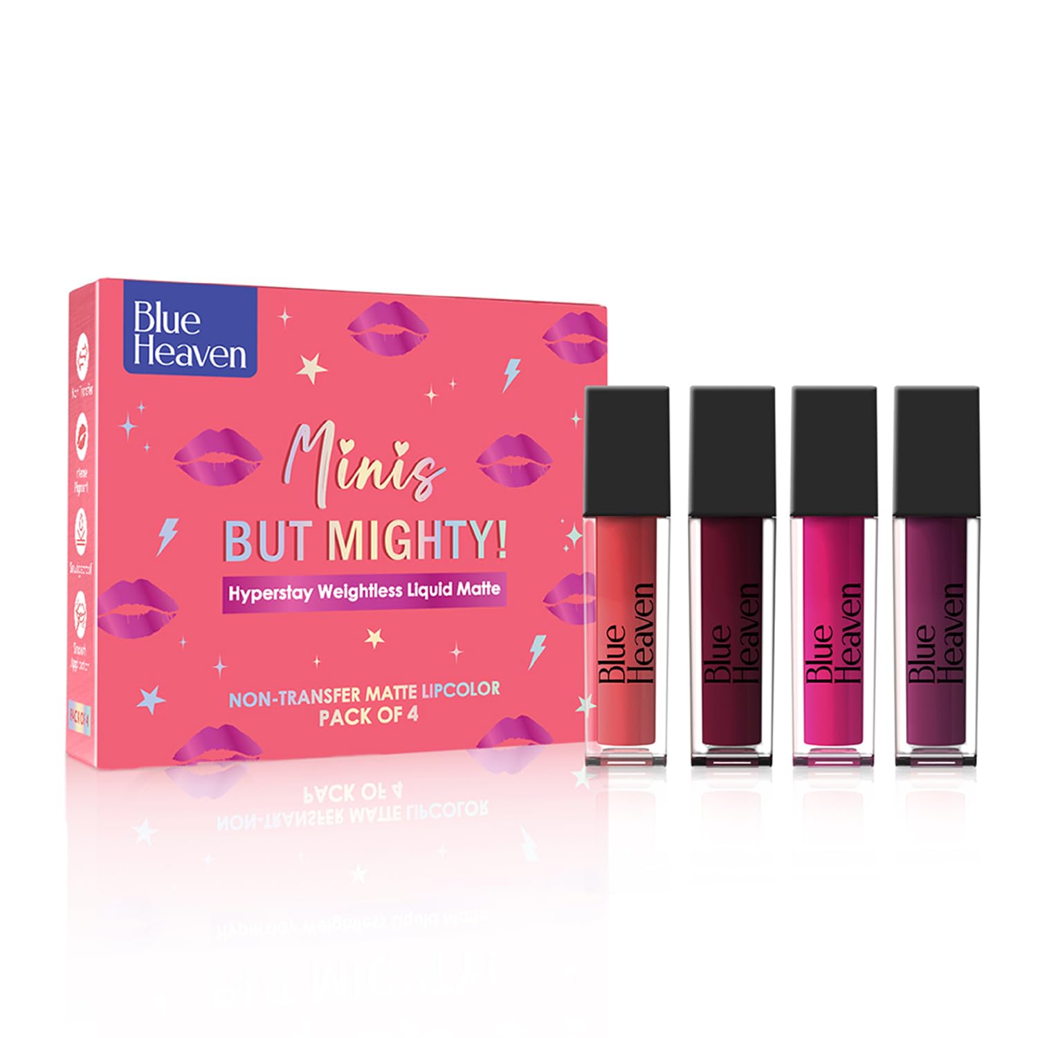 Buy Blue Heaven Minis But Mighty Hyperstay Weightless Liquid Matte ...