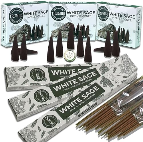 Amazon.com: Californian White Sage Incense 6 Box 120 Sticks : Home ...