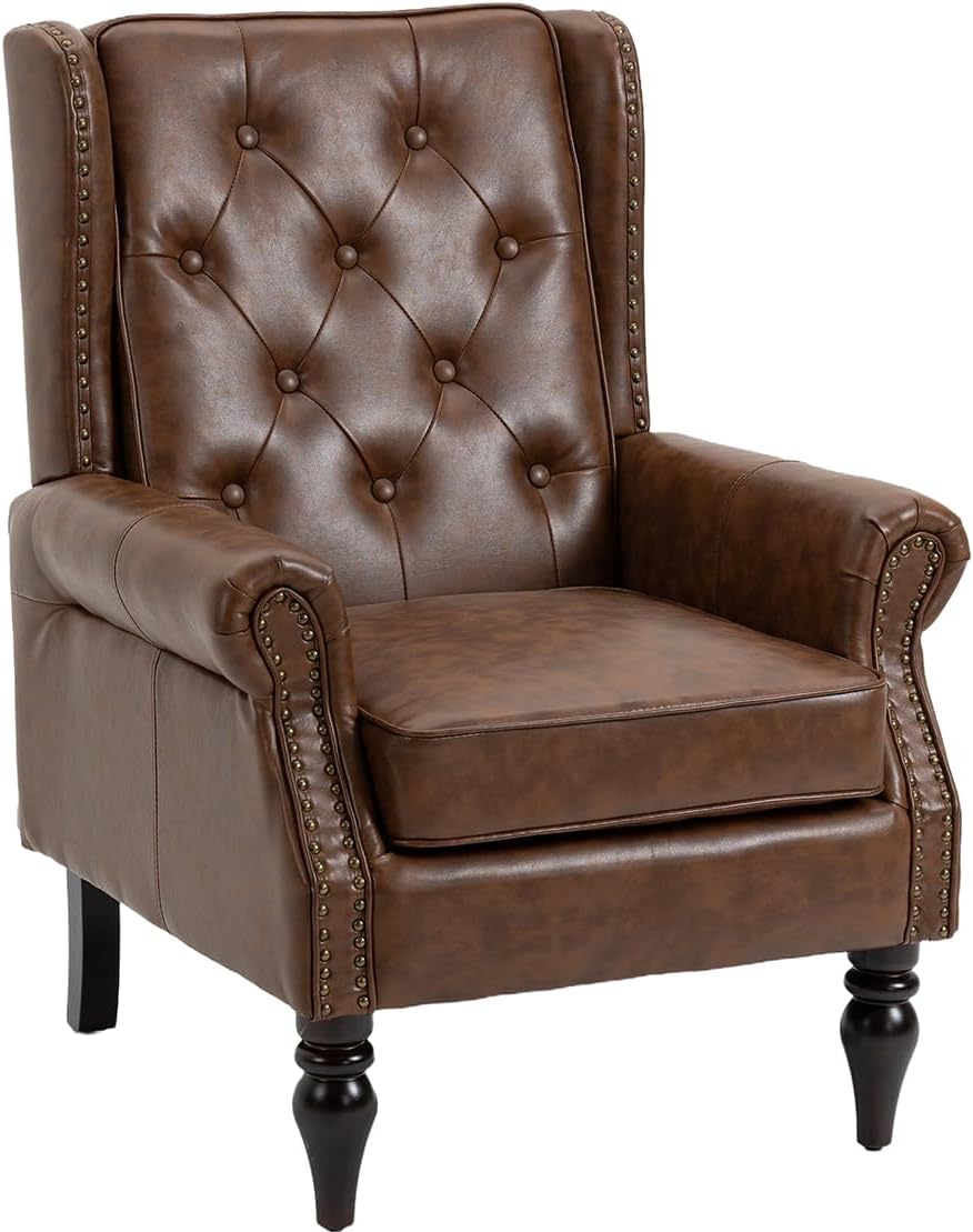 Amazon.com: Office Star TEX Traditional Queen Anne Style Chair with ...