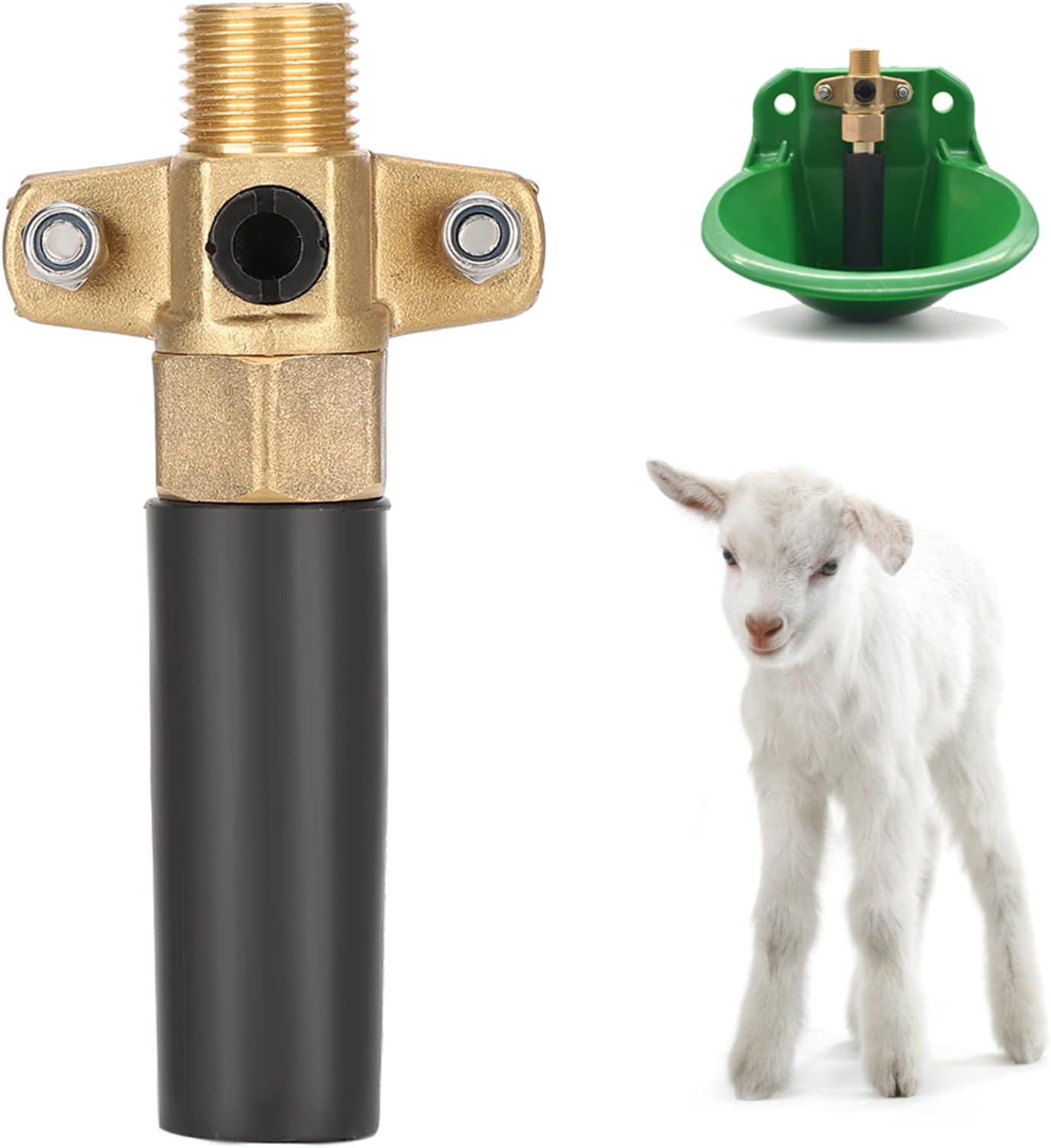 Amazon.com: Automatic Sheep Goat Water Bowl with Copper Valve,Sheep ...