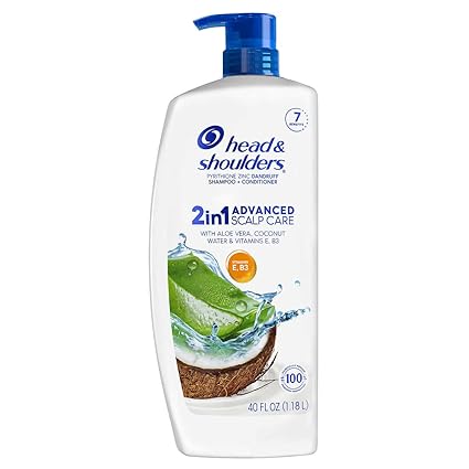 Amazon.com: Head & Shoulders Cuidado avanzado 2 en 1 del cuero ...