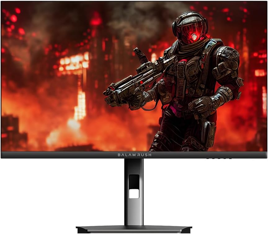 Balam Rush Monitor Gamer Plano 27" IPS, QHD, 165 Hz, 1 ms, Bocinas ...