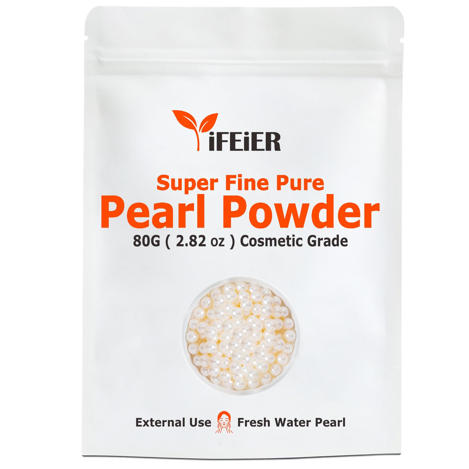 Amazon.com : iFEiER Pure Freshwater Pearl Powder for Skincare and ...