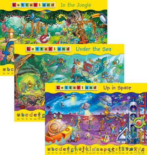 Adventure Posters (Letterland): Wendon, Lyn: 9781862093577: Amazon.com ...