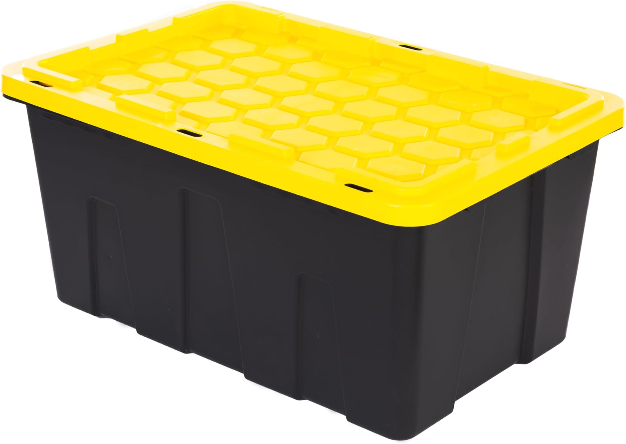 1 Caja de plástico con tapa para almacenar | Capacidad 114L : Amazon ...