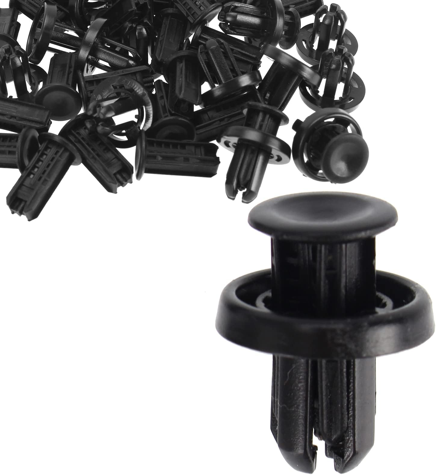 Amazon.com: Carbbia 50pcs Front Rear Bumper Cover Wheel Fender Liner Grille Splash Guard Under ...