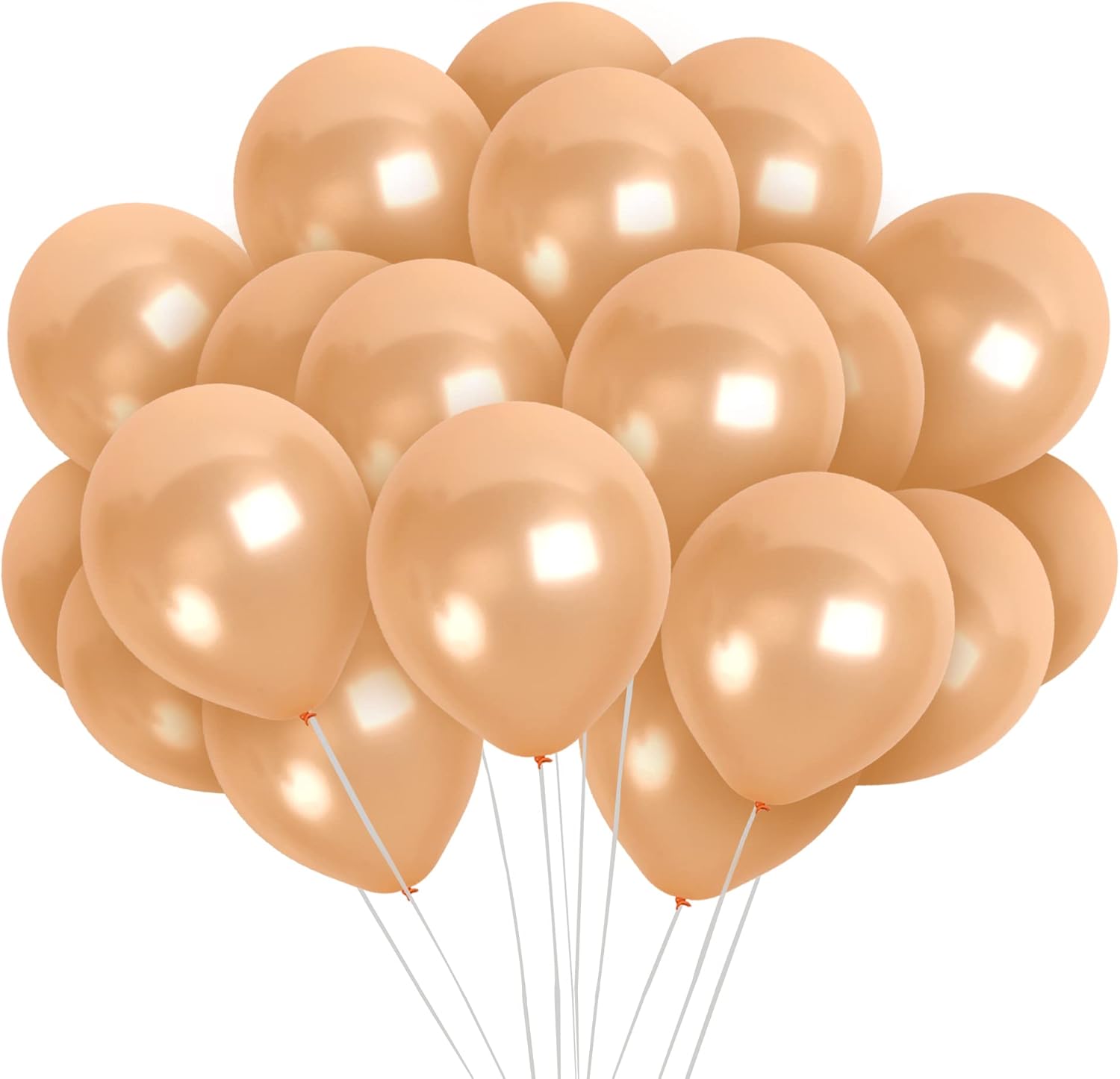 Amazon.com: Treasures Gifted Champagne Balloons - Premium Metallic ...