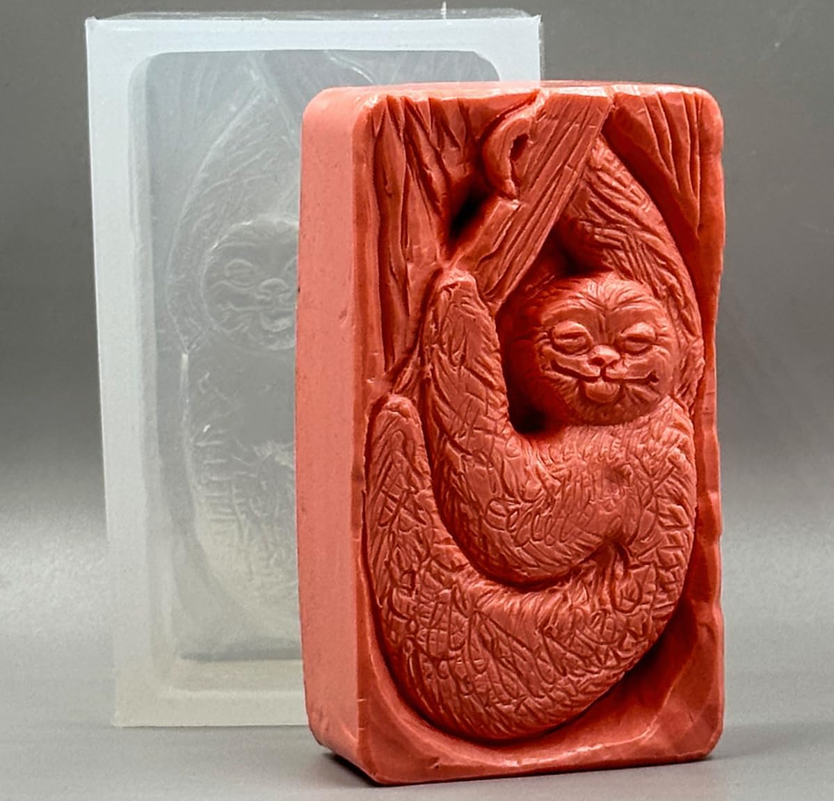 Amazon.com: Sloth Silicone Mold SOAP Plaster Wax Resin Clay Candle Crafting