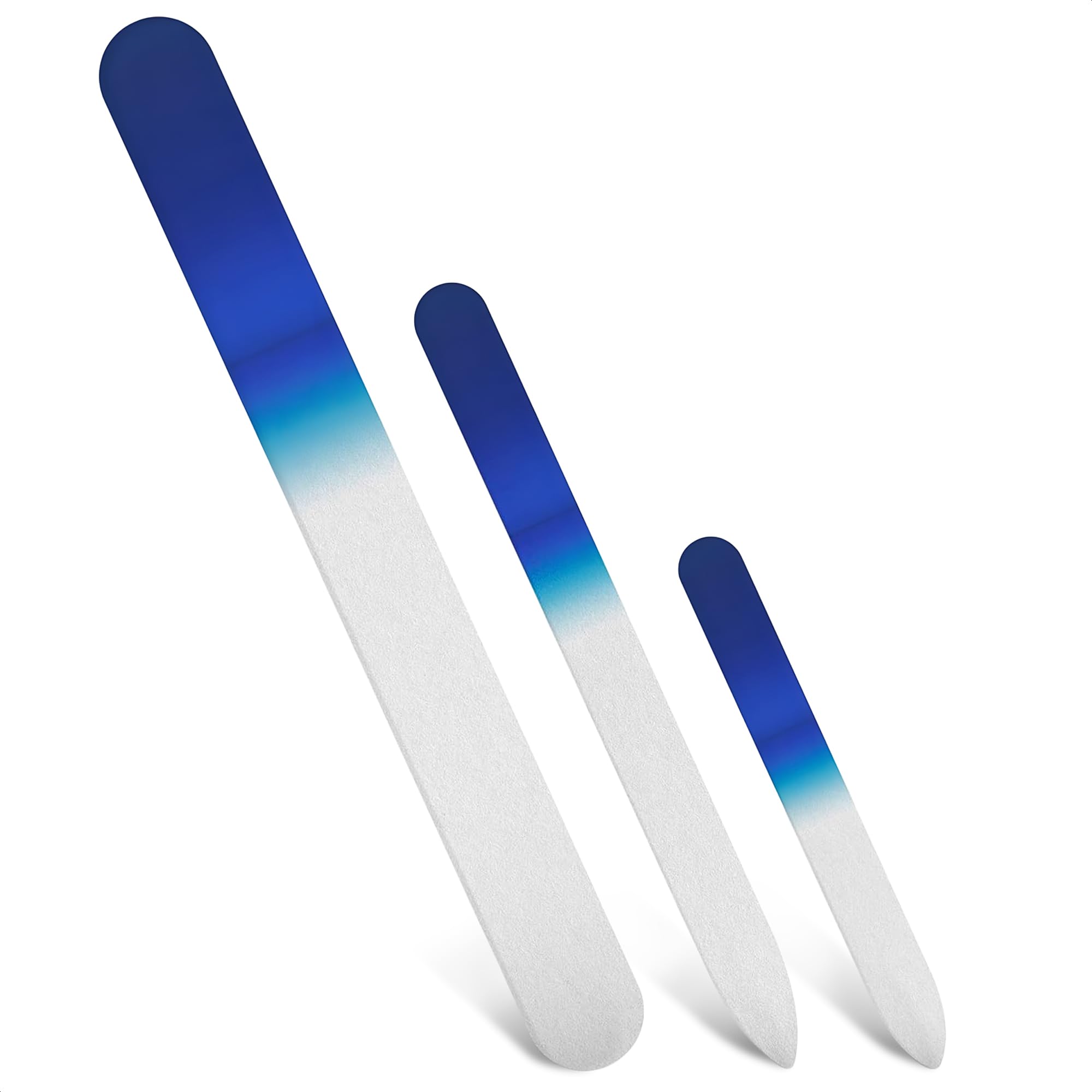 Amazon.com : 3Pcs Crystal Glass Nail Files for Natural Nails ...